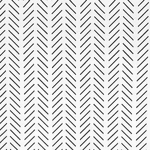 Yifasy Black and White Shelf Liner 9.8 ft Roll Self-Adhesive Wallpaper Bias Revamp Furniture Wall Surface Drawer Sticker 17.7 Inch Wide (S-118.1x17.7 Inch)