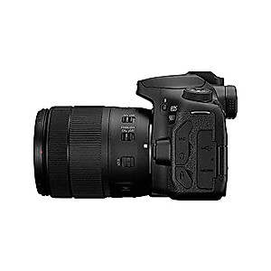 Canon DSLR Camera [EOS 90D] with 18-135 is USM Lens | Built-in Wi-Fi, Bluetooth, DIGIC 8 Image Processor, 4K Video, Dual Pixel CMOS AF, and 3.0 Inch Vari-Angle Touch LCD Screen, Black