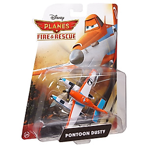 Mattel Disney Planes Fire and Rescue Racing Dusty with Pontoons Die-cast Vehicle
