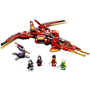 LEGO NINJAGO Legacy Kai Fighter 71704 Building Set for Kids Featuring Ninja Action Figures (513 Pieces)