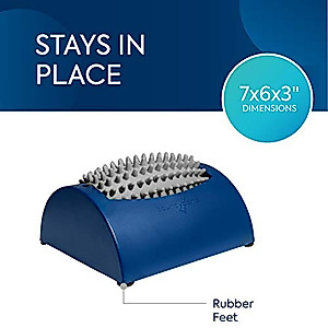 Bouncyband Foot Roller for Restless Feet and More – Comforting and Therapeutic Sensory Fidget Device, Sensory and ADHD Tools for Increasing Focus, Relieving Anxiety and More