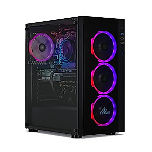 YEYIAN Katana X24 Gaming Desktop PC, Intel 12th Gen Alder Lake i5-12400F 6-Core 2.5GHz, GeForce RTX 3060 12GB GDDR6, 1TB NVMe SSD, 16GB DDR4 3200MHz, 4 ARGB, Win 11 Home 64-bit, WiFi 6, BT 5.2, 650W