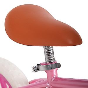 JOYSTAR 12 Inch Girls Bike with Training Wheels and Basket for 2 3 4 Years Old Kids Bikes for Toddler 3-5 Year Girls Pink