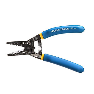 Klein Tools 11055 Wire Cutter and Wire Stripper, Stranded Wire Cutter, Solid Wire Cutter, Cuts Copper Wire
