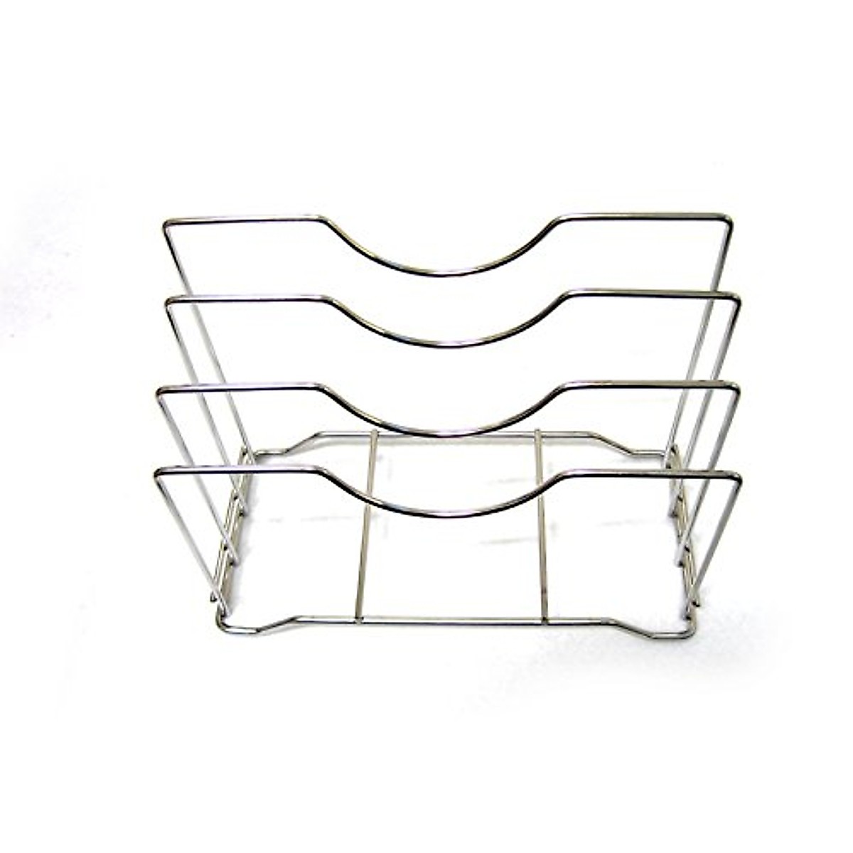 Stainless Steel Wire Chopping Board Holder Cutting Board Rack Kitchen Organizer