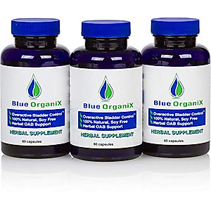 Overactive Bladder Control Pills for Women and Men, Frequent Urination, Overactive Bladder Supplement for Nocturia or Urinary Incontinence, Natural and Soy Free