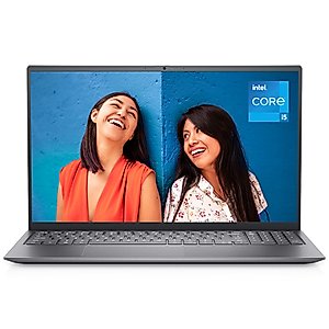 Dell Inspiron 15 5510 15.6 Inch Business Laptop, Full HD Non-Touch Display - Intel Core i5-11300H, 8GB DDR4 RAM, 512GB SSD, Intel Iris Xe Graphics, Windows 11 Home - Platinum Silver