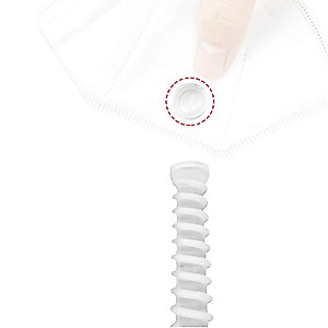 1 Long and 1 Short Replacement Hoses with 2 Mask Connector and 1 Hoses Connector for Electrical Air Purifying (AM99 )