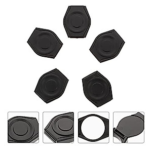 UKCOCO USB Camera Computers Laptops 5pcs Laptop Universal Practical Webcam Caps Covers Peep Blocker Plastic Privacy Tablet Anti Anti-peep Home Black for Camera Cover USB Camera