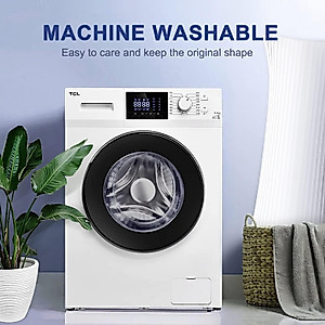 YUGYVOB Cooling Body Pillow for Adults- Satin Stripe Full Body Pillow Long Pillow Insert, Pregnancy Pillows for Sleeping, Fluffy & Firm, 20x54 Inch