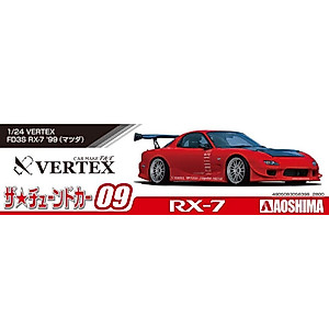 Aoshima Vertex FD3S RX-7 ’99 Mazda 1:24 Scale Model Kit