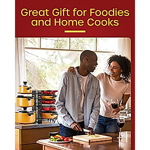 MUDEELA Pots and Pans Organizer for Cabinet Pan Organizer Rack for Cabinet with 3 DIY Methods, Adjustable Pot Organizer Rack with 8 Tiers, Pan Pot Rack for Kitchen Organization and Storage