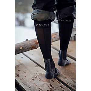 FALKE Women Standard SK6 W KH, Black (Black-Mix 3010), 9.5-10.5