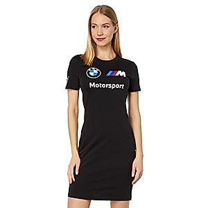 PUMA Women's Standard BMW M Motorsport Essentials Dress, Black 23, Medium