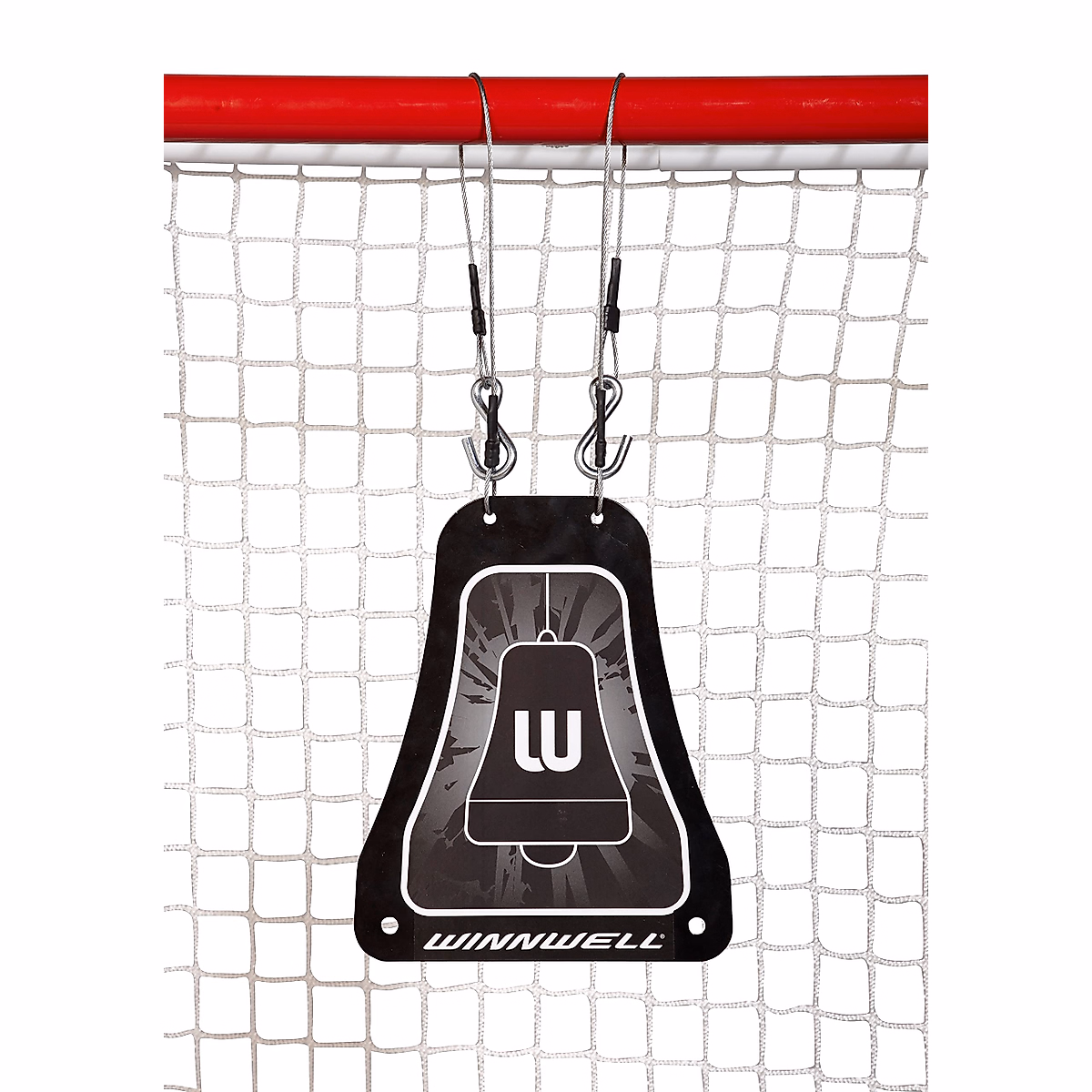 Winnwell Metal Shooting Target Bell - Hockey Shooting Target for Hockey Players - Ice Hockey Training Goal Target Bell - Hockey Equipment to Practice Target Accuracy