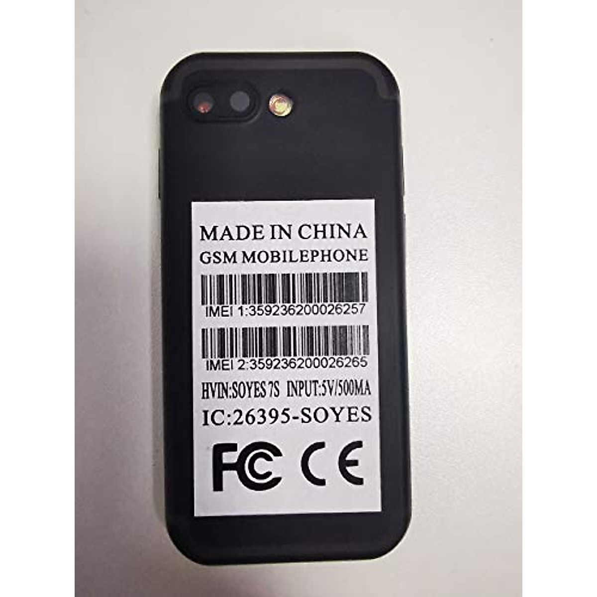 Hipipooo Super Small Mini Smartphone 3G Dual SIM Tiny Mobile Phone 1GB RAM 8GB ROM 5.0MP Quad Core Dual Standby Unlocked Small Phones Kids Phone Pocket 2.5 Inch Android Child Mini Cellphone (Black)