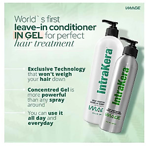 Image Leave-In Conditioner for Frizzy, Curly, and Straight Hair - Stop Washing your Hair Every Day - Keratin Replenisher - Detangler for Dry or Damaged Hair, 1 pounds, Bottle