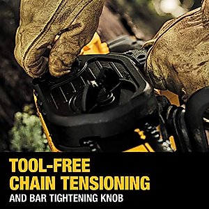 DEWALT 20V MAX* XR Chainsaw, 12-Inch, Tool Only (DCCS620B)