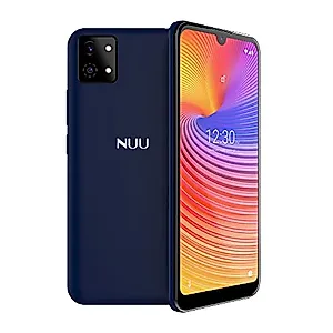 NUU A9L | Unlocked 4G LTE Smartphone | 6.3" Display | 32GB + 3GB RAM | 3000 mAh Battery | Android 11 Edition | Compatible with T-Mobile AT&T| 2022 | US Warranty | Indigo Blue
