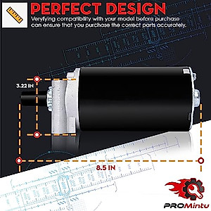 Starter Motor Replaces Cub Cadet XT2 XT1 XT1-46 XT1-LT50 SLTX1050 SLTX1054 LTX1046 GT1554 i1046 i1050 1550 LT1045 LT1046 LT1050 Lawn Tractor with Kohler Courage 7000 Series 20HP 22HP 26HP Engine