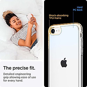 Spigen Ultra Hybrid Designed for iPhone SE 2020 Case/Designed for iPhone 8 Case (2017) / Designed for iPhone 7 Case (2016) - Crystal Clear