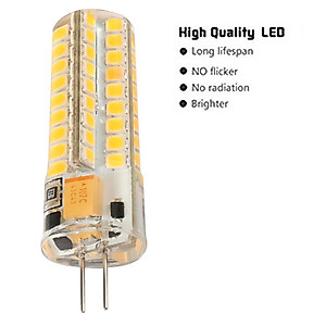 Ukey U G4 LED Bulb 5Watt led halogen replacement 12V AC/DC 3000K Warm White Dimmable, led replacement for halogen bulb 50W 10Pack (5)