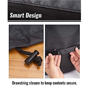 NUPICK Grill Cover for Pit Boss KC Combo Platinum Series Grill, Heavy Duty and Waterproof Cover with Zipper Design, All Weather Protection