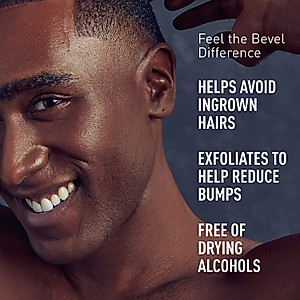 Bevel Essentials Post Shave Bump Control After Shave Cream with Green Tea and Glycolic Acid to Help Avoid Ingrown Hairs and Reduce Razor Bumps, 4 Fl Oz