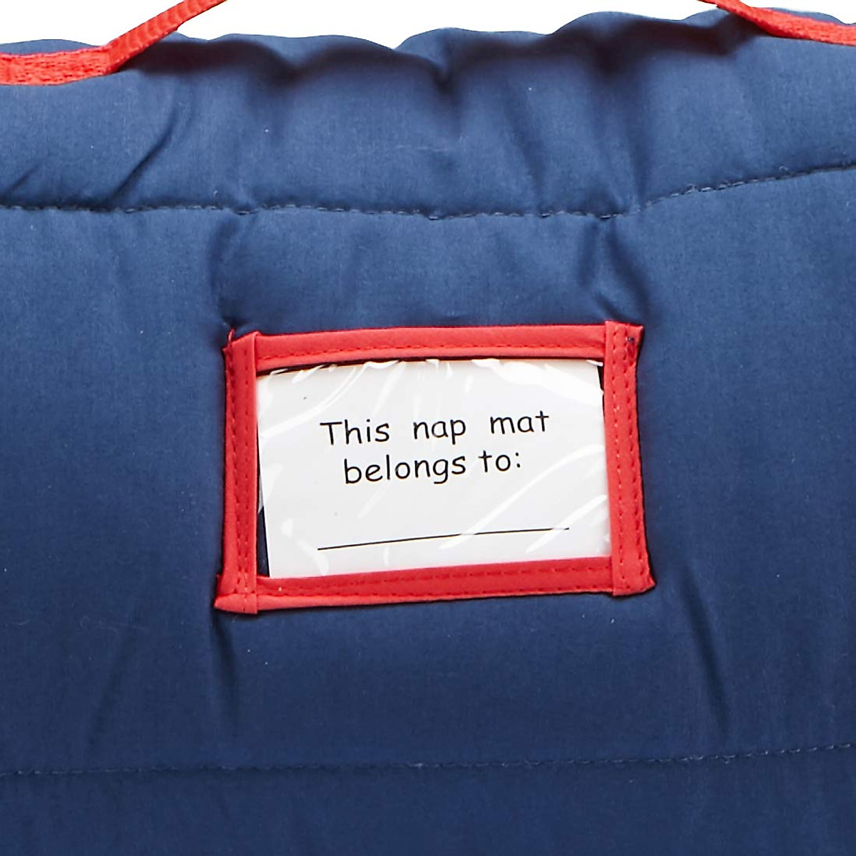 Baby Boom Funhouse MVP Sports Nap Mat Set - Includes Pillow and Fleece Blanket – Great for Boys Napping during Daycare or Preschool - Fits Toddlers, Blue