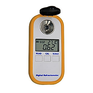 AMTAST Digital Coffee Densitometer Coffee Concentration Refractometer Sugar Drinks Density Coffee Brix TDS Meter AMR300