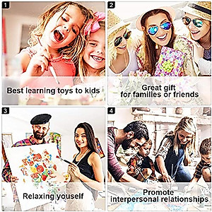 TISHIRON DIY Paint by Number Kit,Paint by Numbers for Adults,Goldfish Paint by Numbers Kits on Canvas Abstract Style Oil Painting by Numbers for Adults Beginner 16x20inch
