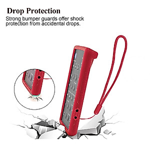CHUNGHOP Remote Control with Cover Replacement for Bose Music System I II III IV, Compatible with Bose Sound Touch Music Radio System (Remote+Red Cover)
