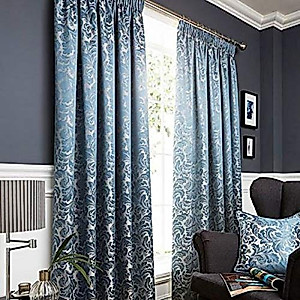 100% Silk Dupion Fabric Blue with Gold Print 40" 27mm DupPr40[1]