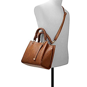 ALDO womens ALDO Women s Gloadithh Totes Bags, Cognac, Medium US