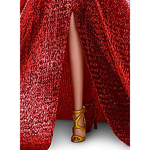 Barbie 2017 Holiday Doll, Blonde with Gold Dress