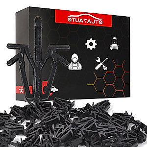 OTUAYAUTO 30PCS Grill Clips Retainer - Interior Trim Panel Grille Fastener Replacement for Toyota 4Runner 89-02, Pickup 89-95, RAV4 01-05, Tacoma 95-04, Replace OEM: 90467-12040