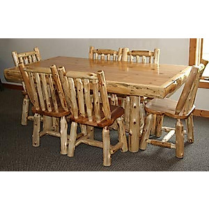Log Kitchen Table