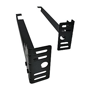 Tech Team Bed Frame Extension Set, Extend a Metal Bedframe to Meet a Headboard or Footboard, 2 Pieces, Hardware Included
