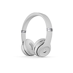 Beats by Dr. Dre - Beats Solo3 Wireless On-Ear Headphones - (Satin Silver) (Renewed)