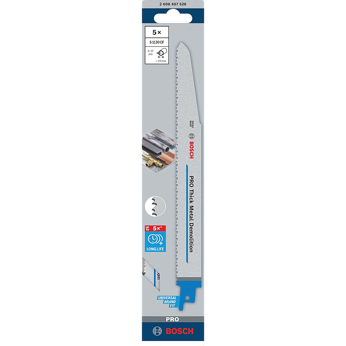 Bosch 2329870 Sabre Saw Blade, Blue