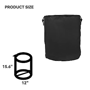 Wnanan Trimmer Engine Cover - Heavy Duty Waterproof Cover,Fits Weed Eater Edger,Pole Saw,Brush Cutters and Hedge, Weed Eater Covers,3 Pack,Black