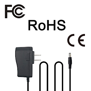 Pet Stain Eraser Charger Compatible with Bissell Handheld Carpet Vacuum 1611736 161-1736 Power Charger Cord for Pet Stain Eraser 2054 2002 20037 20028 2002Q 2003 2003A 2164A Power Supply (10v630ma)