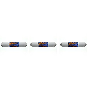 Omnipure K2533JJ Inline Water Filter with Quick-Connect (3-(Pack))