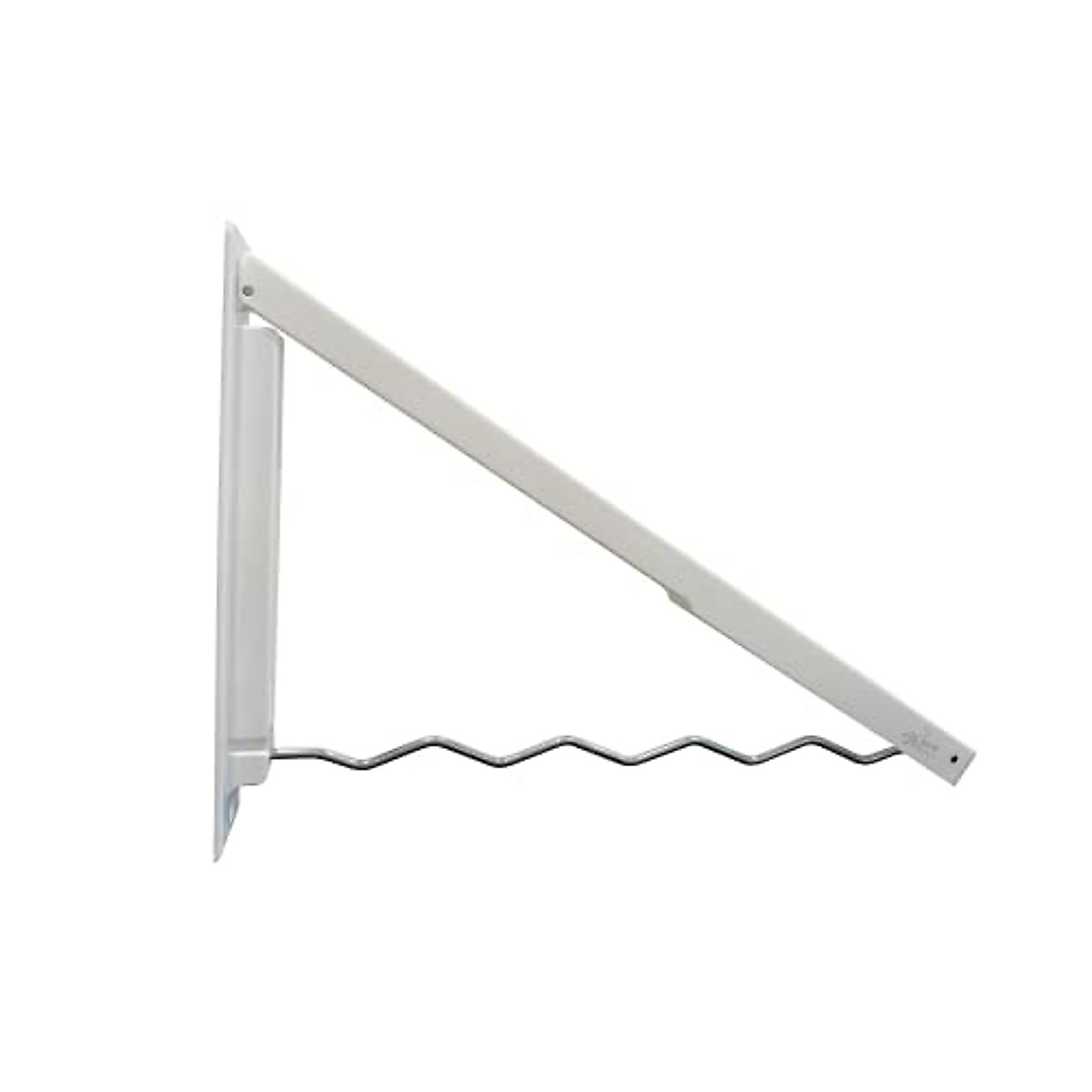 Wave Rack Closet Organizer Folding Hanger Rack, Wall-Mounted