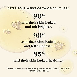 goop 20% Vitamin C + Hyaluronic Acid Serum | Improves Tone, Texture, & Hydration | L-ascorbic Acid and Hyaluronic Acid | 1 fl oz Paraben and Silicone Free