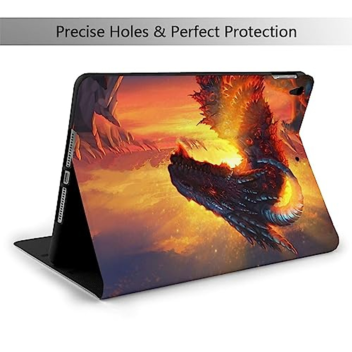 Red Dragon Fantasy Case Fit for IPad Air 3 Pro 10.5 Inch Case with Auto Sleep/Wake Ultra Slim Lightweight Stand Leather Cases