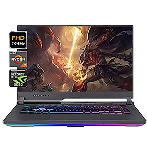ASUS ROG Strix 15.6" FHD 144Hz Gaming Laptop Newest, 8 Cores AMD Ryzen 7 4800H Beat i7-10750H, 24GB RAM 1TB SSD, GeForce RTX 3060, RGB Backlit Keyboard, WiFi 6, Win11 +CUE Accessories
