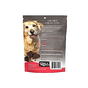 Ark Naturals Gray Muzzle Heart Healthy Wags Plenty Dog Chews, Vet Recommended for Senior Dogs to Support Heart Muscle, Blood Pressure and Circulation, Natural Ingredients, 60 Count