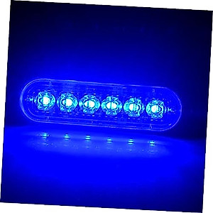 SUPVOX 2pcs marker lights for trucks trailer side marker lights Light for Truck Light for Camper police light bar LED trailer marker lights LED trailer lights headlights car abs