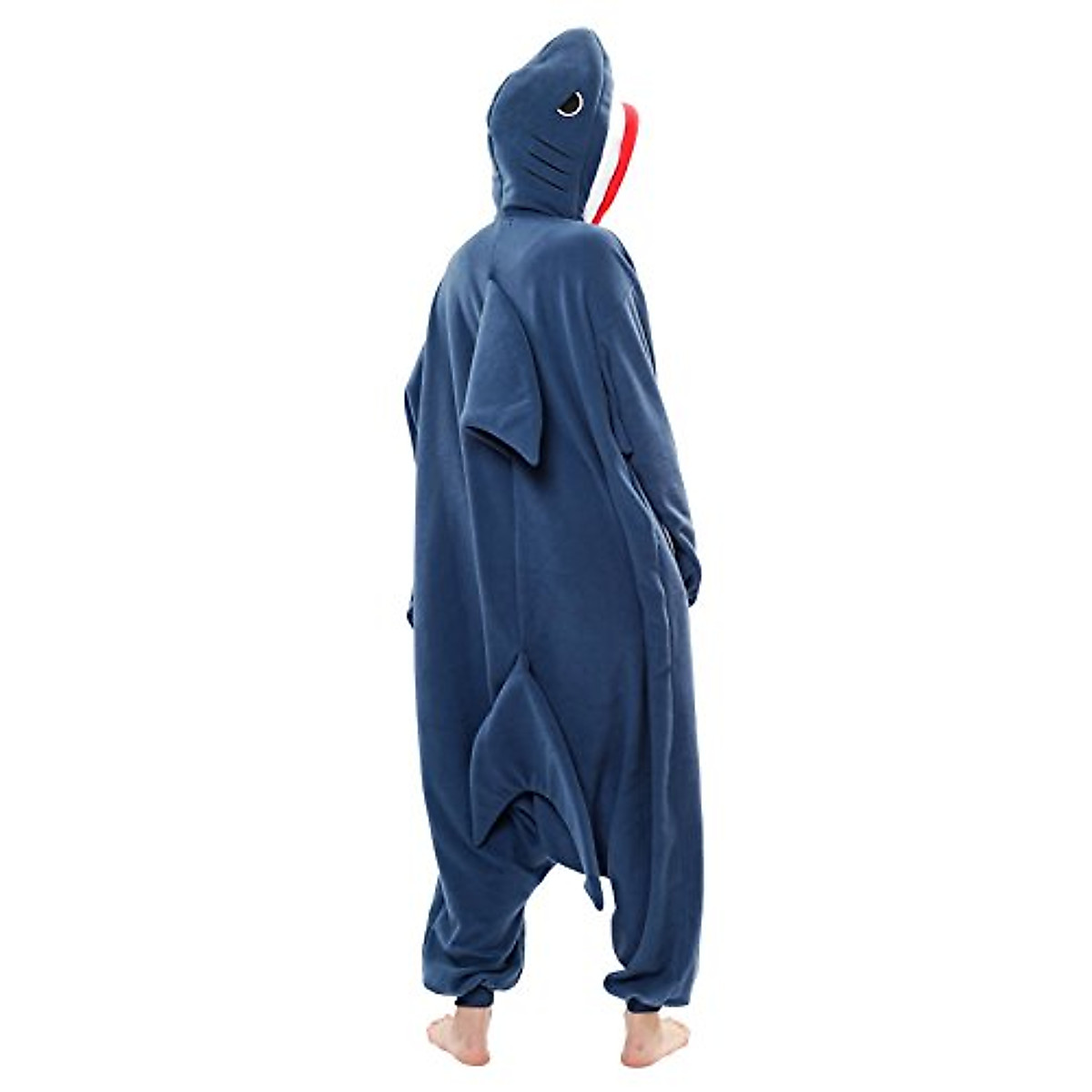 SAZAC Shark Kigurumi - Onesie Jumpsuit Halloween Costume